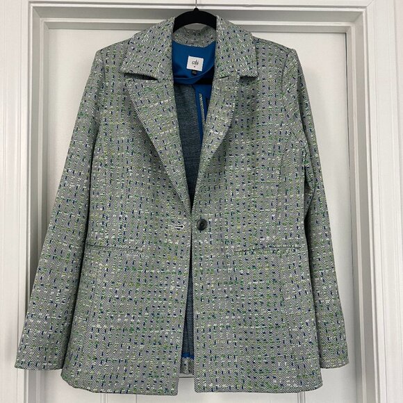 CAbi | Jackets & Coats | Cabi Modern Tween Print Presentation Blazor ...